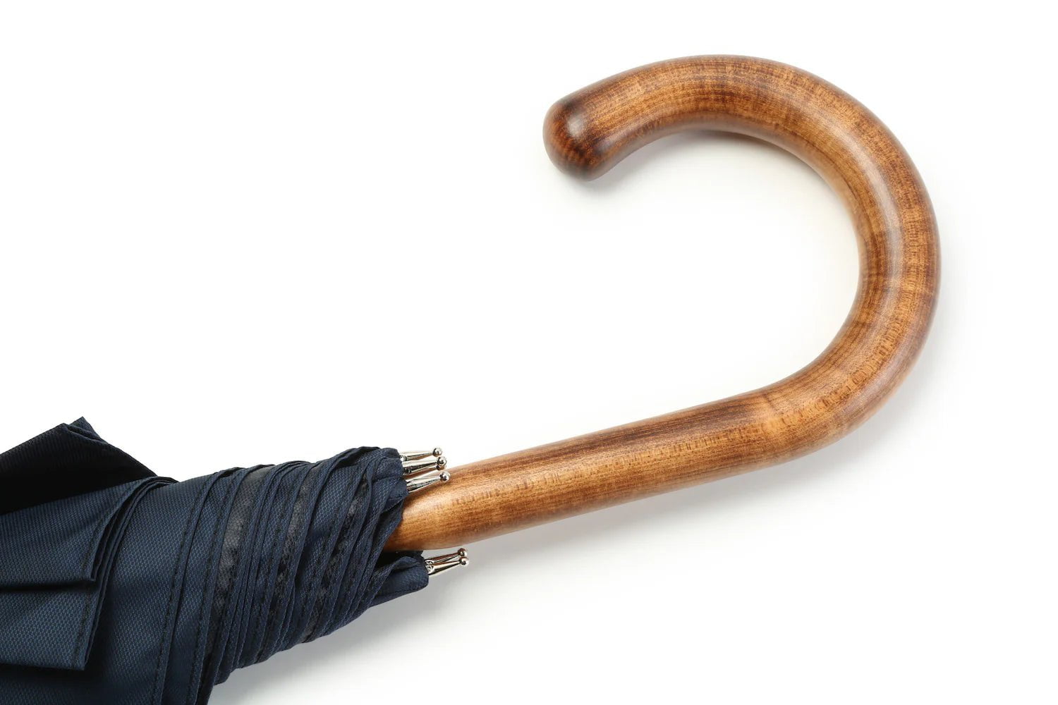 Lost Monarch Solid Stick Umbrella in Scorched Maple