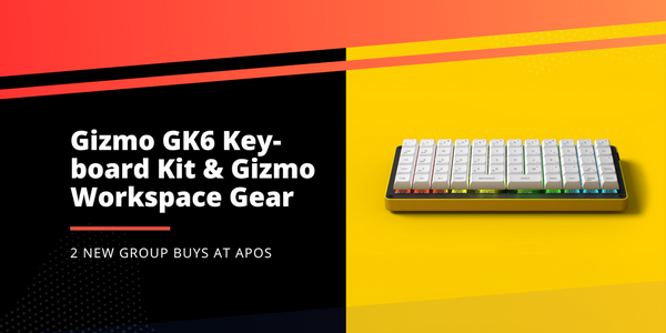 New Group Buys: Gizmo Engineering GK6 Keyboard Kit & Gizmo Workspa – Apos