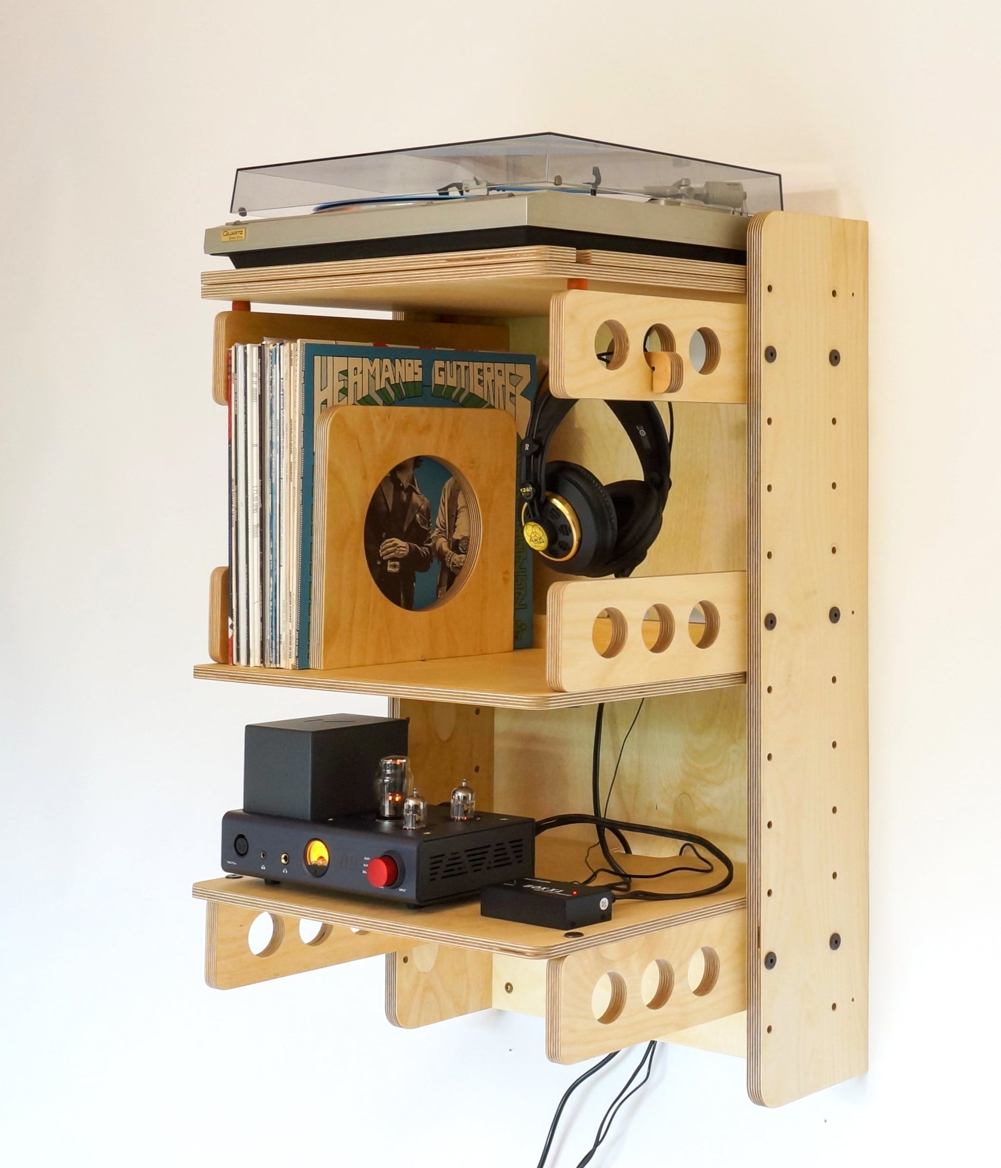 Apos x MattyBlue Wall-mounted Audio Rack