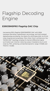 D&A Alpha Pro Hi-Res DAC & Headphone Amp