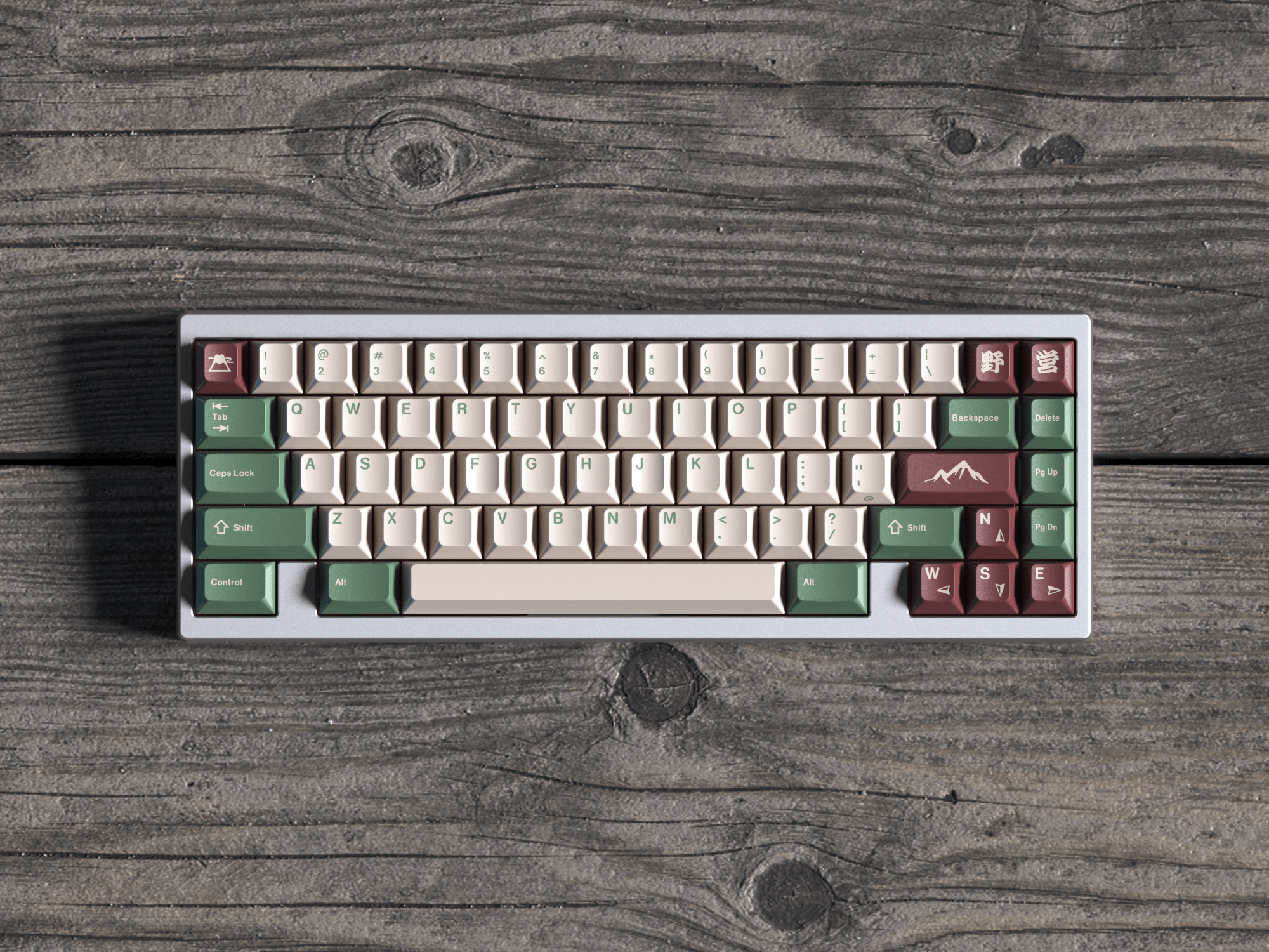 GMK Camping R3 Keycap Set
