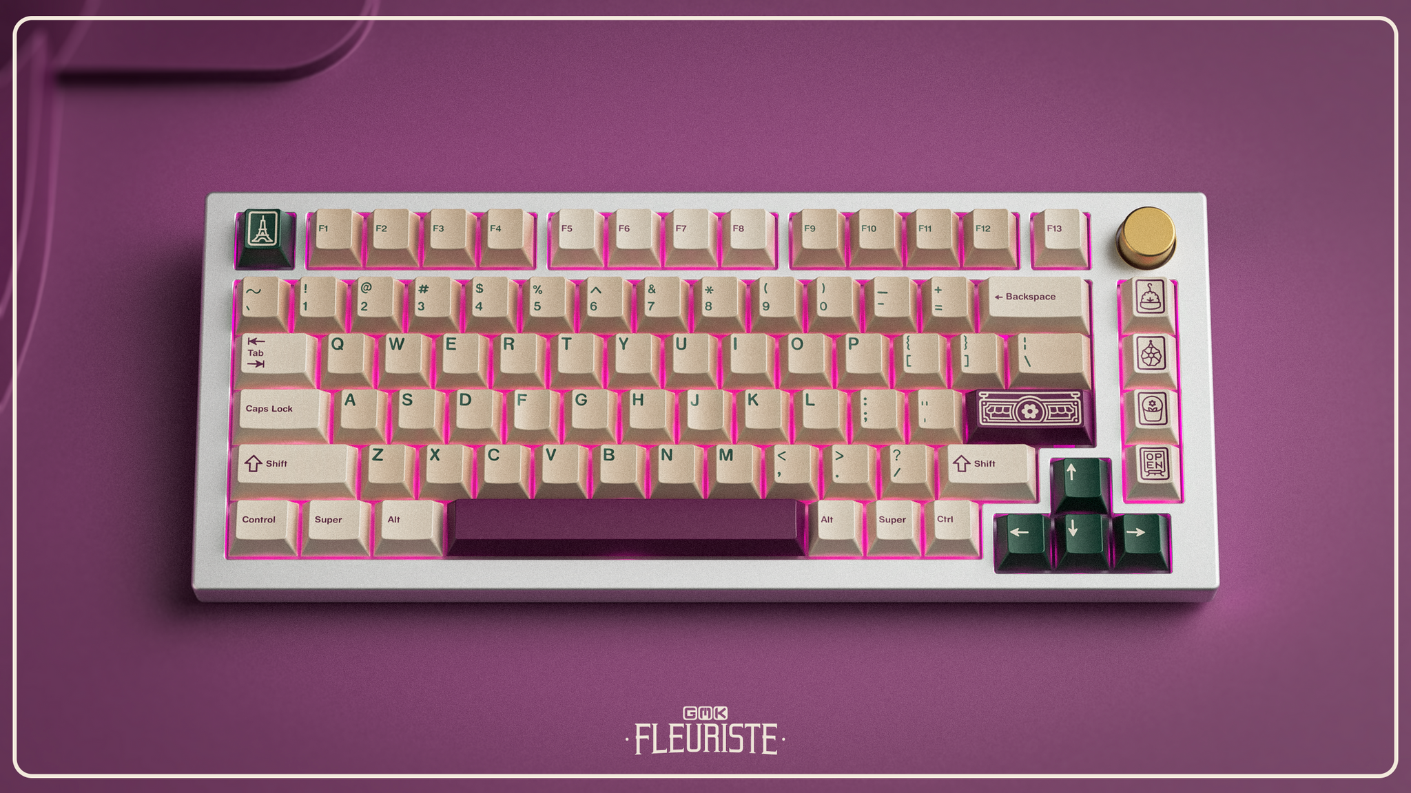 GMK Fleuriste Keycap Set