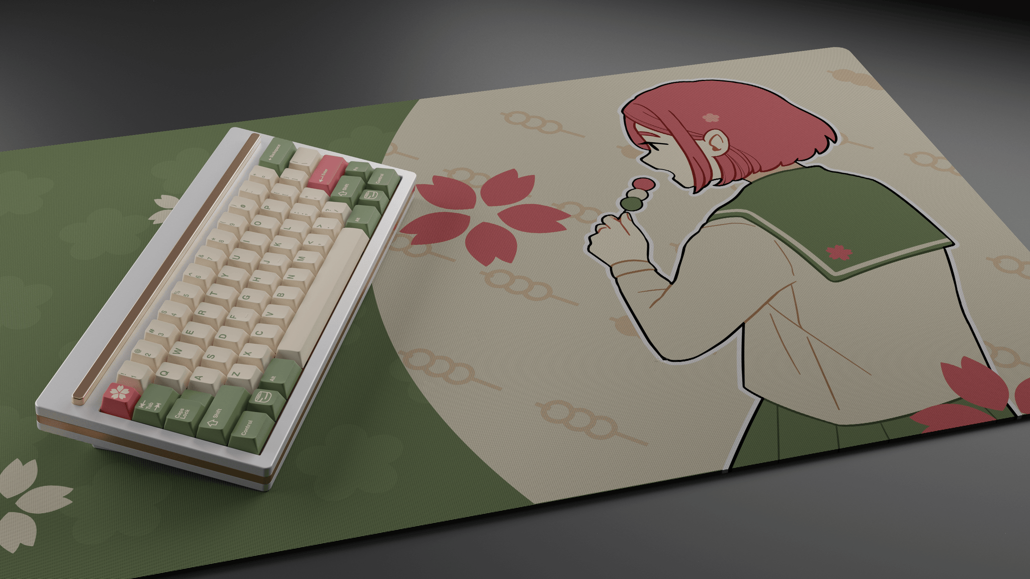 Hanami Dango Deskmat