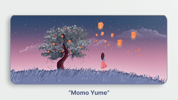 Momo Yume Deskmat – Apos
