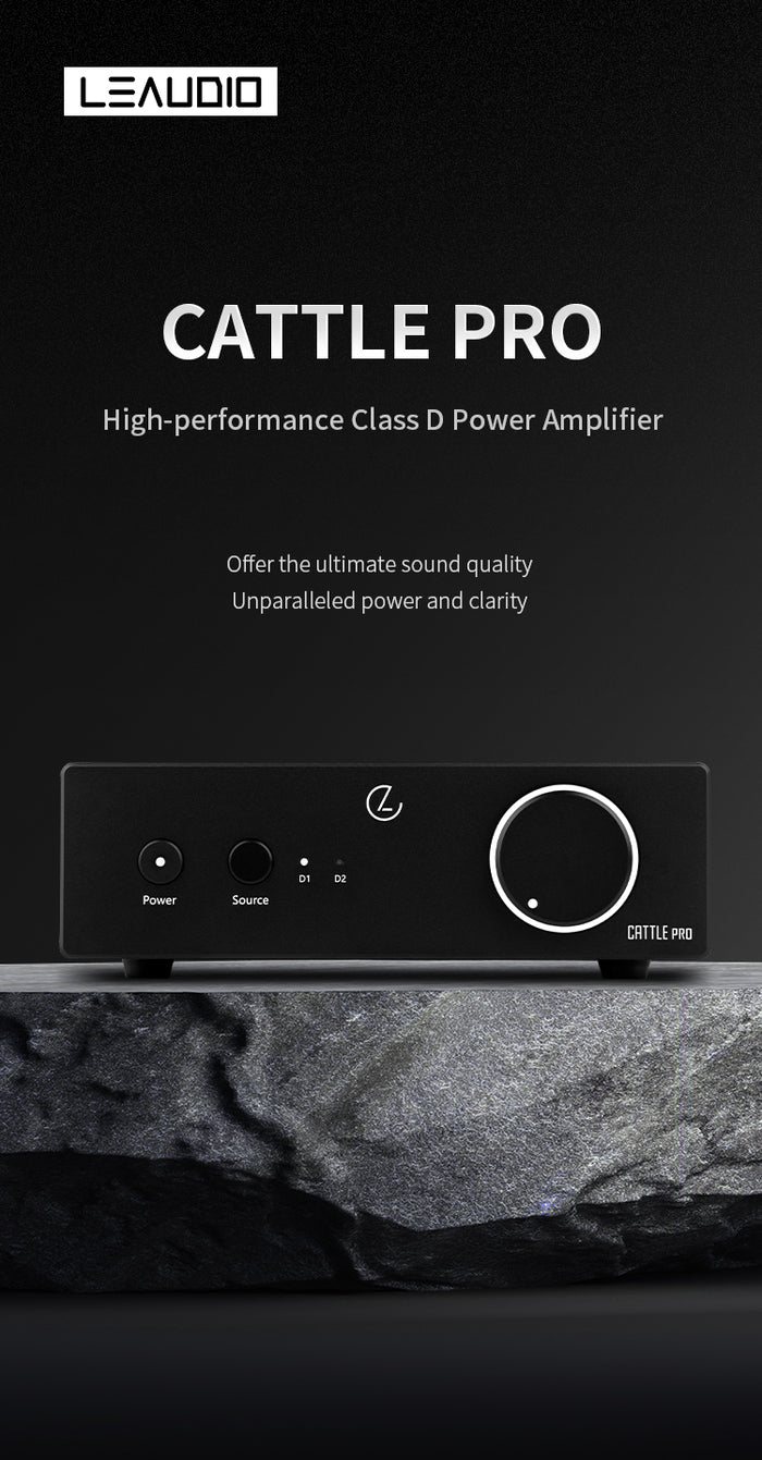Le Audio Cattle Pro Class D Power Amplifier