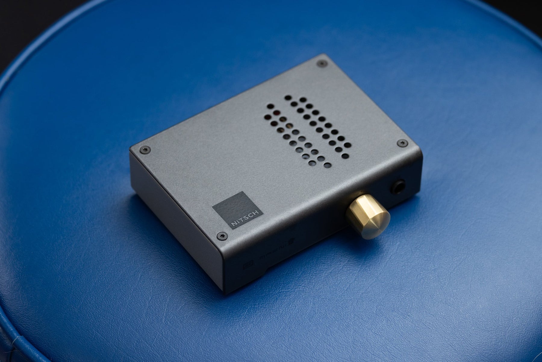 NITSCH x Schiit Magni Piety Headphone Amplifier - Brass Knob Limited E