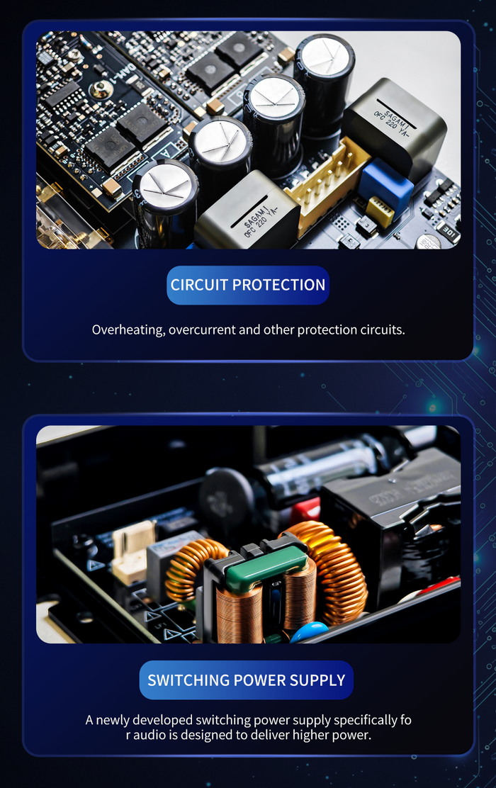 SMSL PA-X Gallium Nitride Power Amplifier