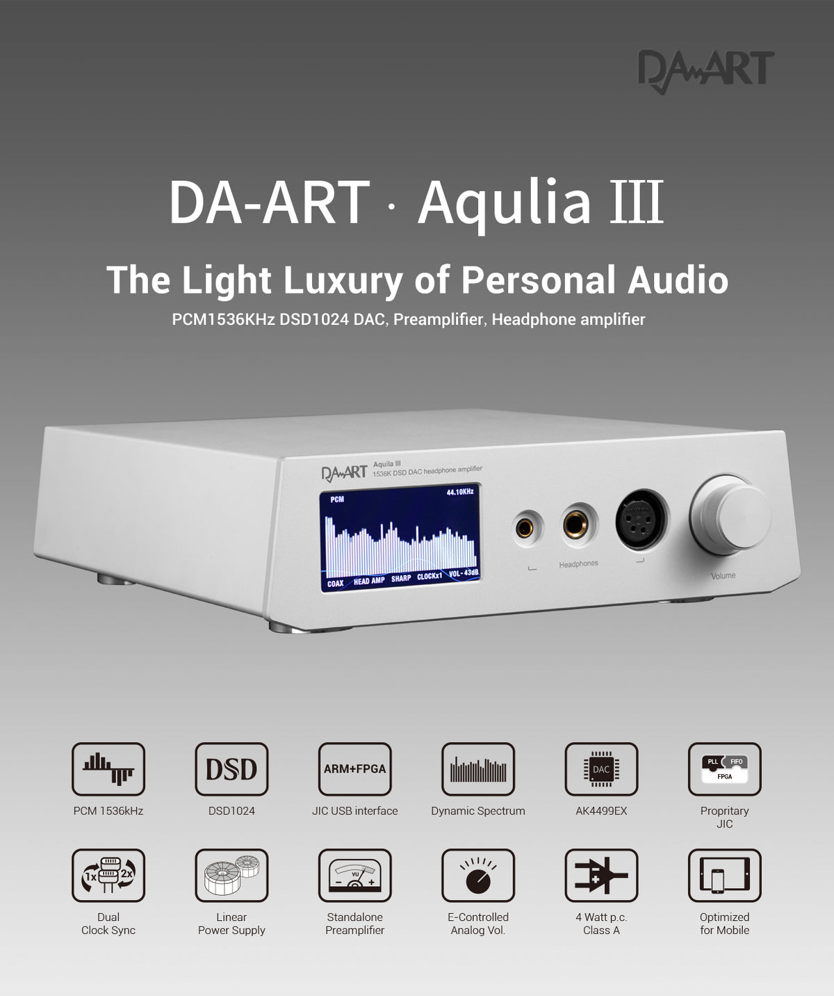 YULONG DAART Aquila III Desktop DAC/Pre-amp/Amp