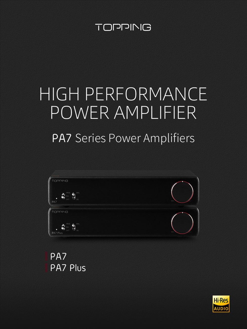 TOPPING PA7 / PA7 Plus Power Amplifier